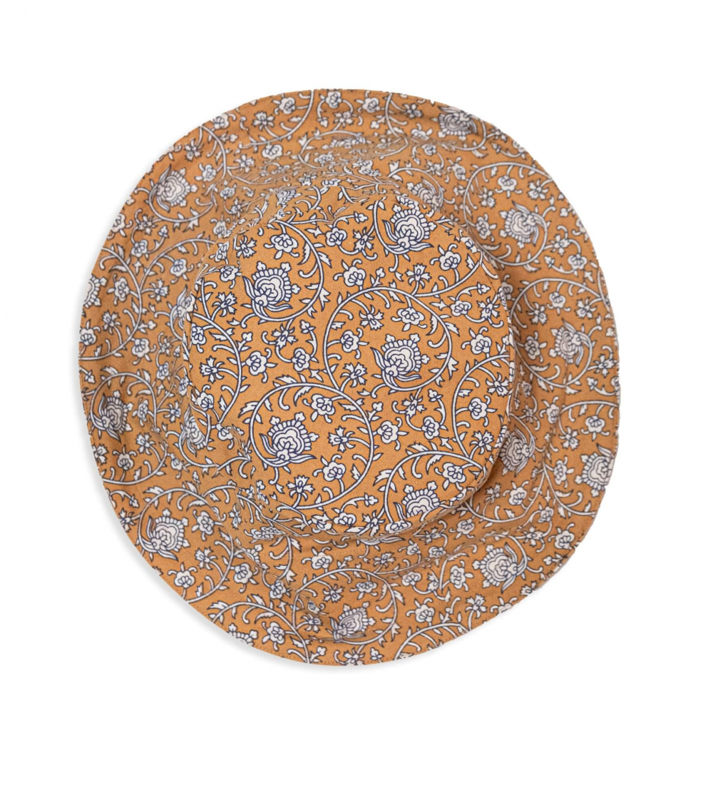 Choti floral cotton printed bob, beach hat