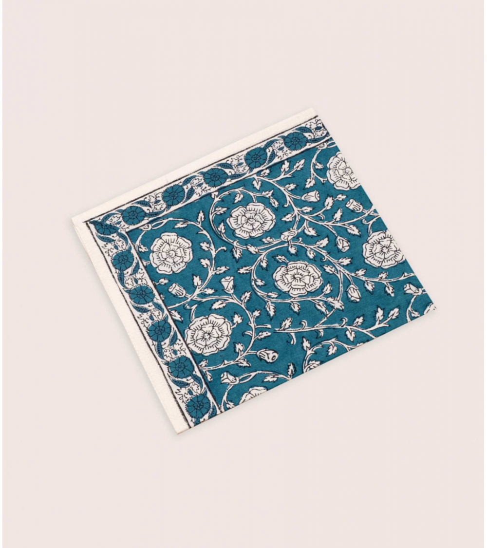 Colorful Printed Cotton Napkin - 45x45 cm